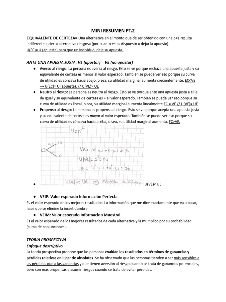 MINI RESUMEN PT2 | PDF | Conceptos psicologicos | Teorías cientificas