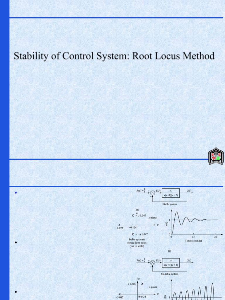 Topic 5 Root Locus 22 Part 1 | PDF | Control Theory | Zero Of A Function