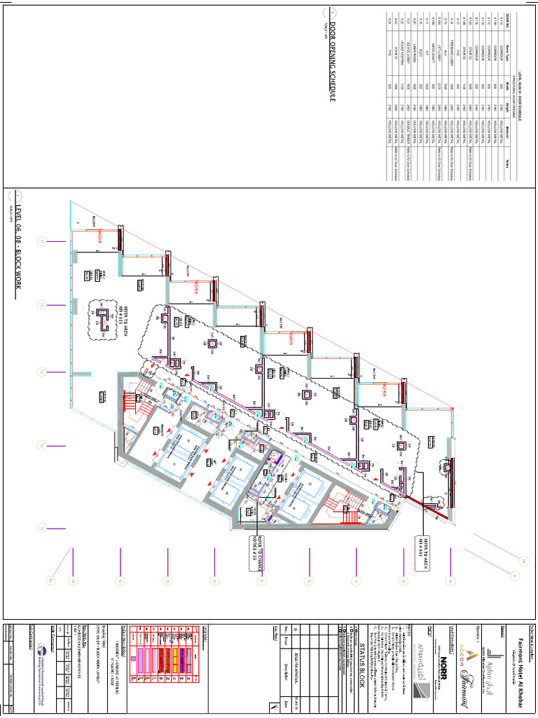 Level 06,08 - Block Work Layout | PDF