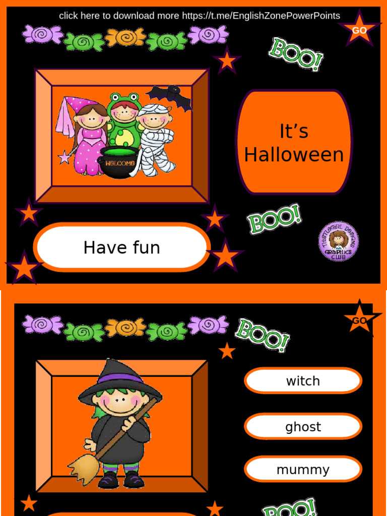 Halloween Game Fun Activities | PDF | Pumpkin | Trick Or Treating