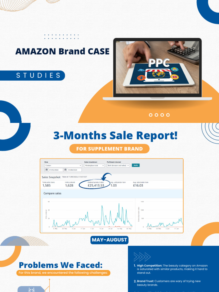 Amazon PPC 3 Months New Brands Case Study | PDF | Brand | Pricing