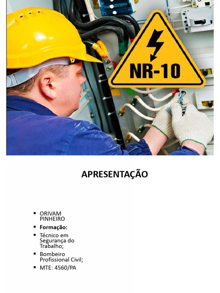 Treinamento NR 10 PDF | PDF