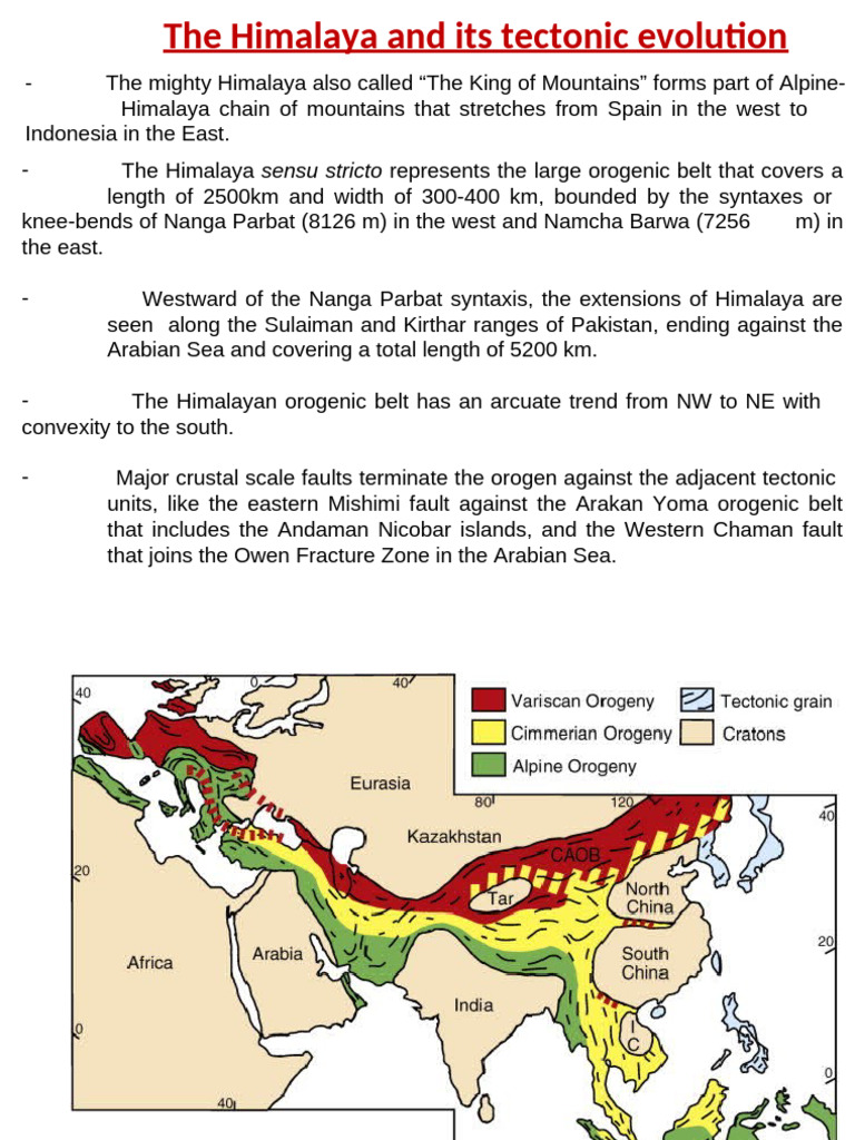 The Himalayas 2876268 | PDF | Himalayas | Geology