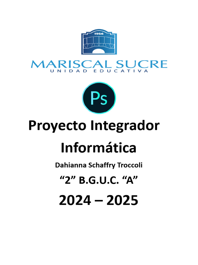 Proyecto Integrador PSD Teórico 2024 | PDF