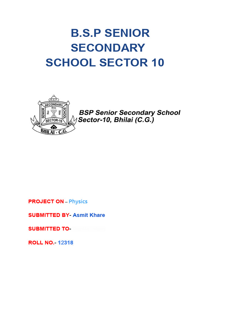 Front Page PHy | PDF