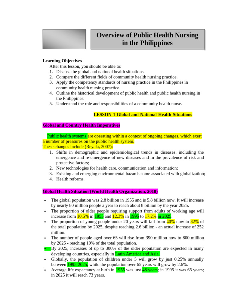 CHN-Module-Part-2-8 | PDF | Millennium Development Goals | Extreme Poverty