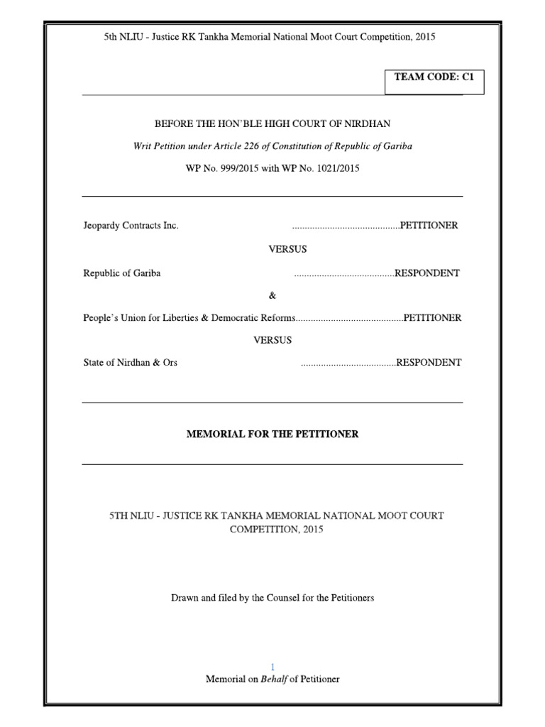 Memorial Print | PDF