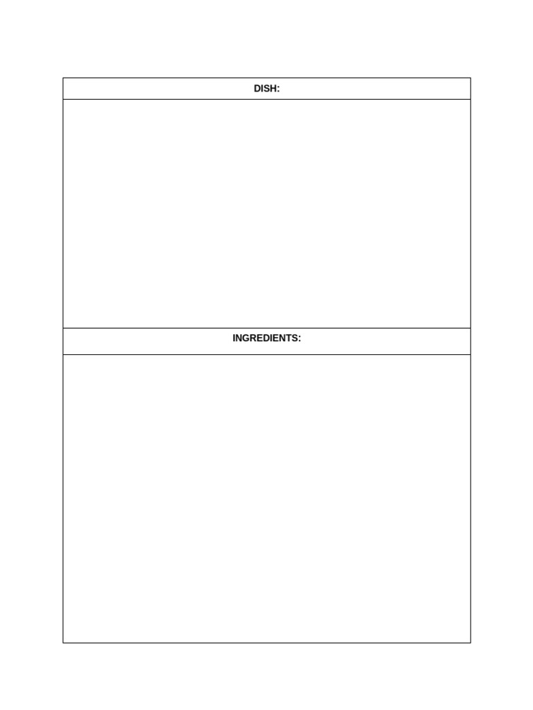 6th Grade Open Class Activity | PDF