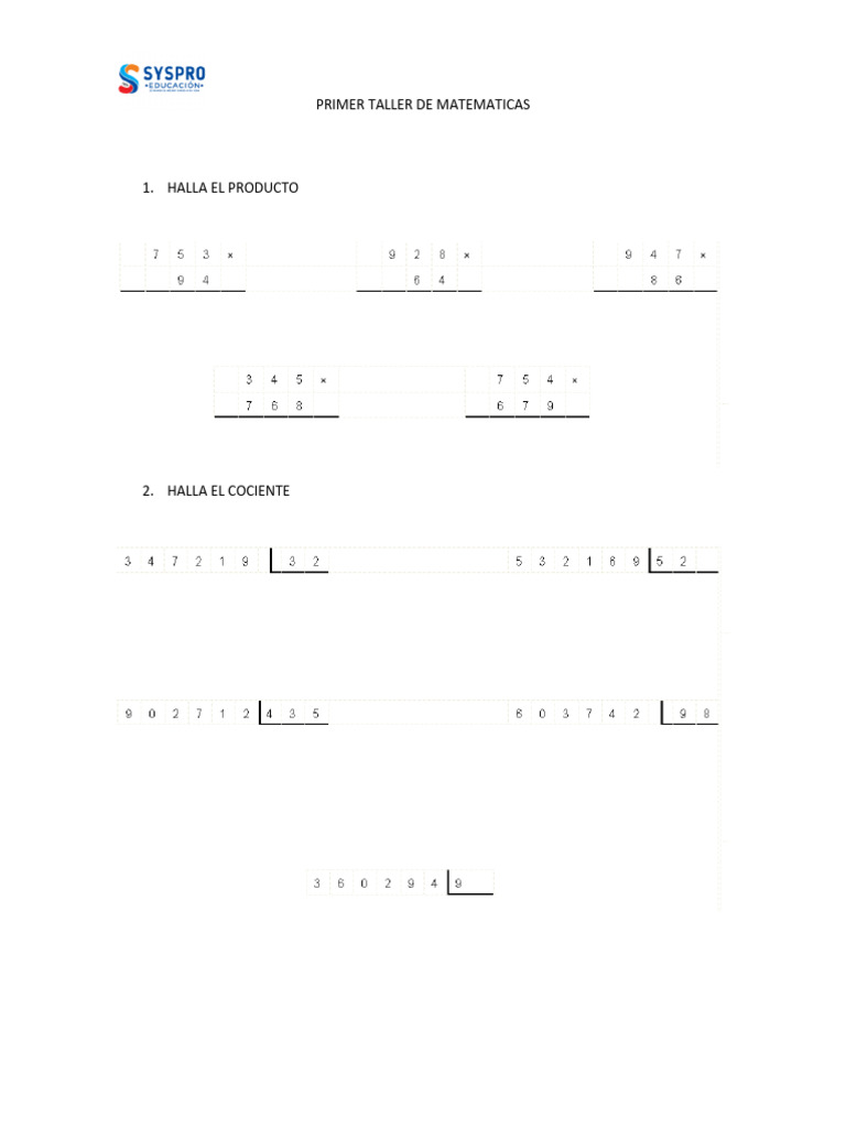 Ejercicio de Mate | PDF