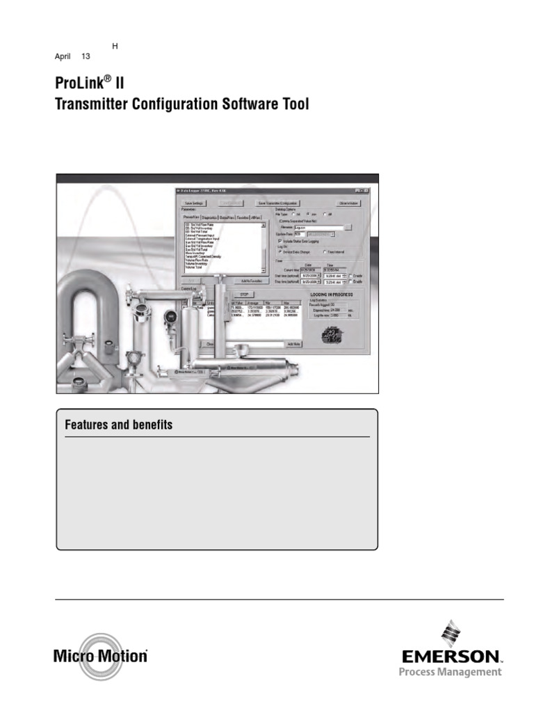 Data Sheet Prolink II Micro Motion en 65742 | PDF | Usb | Windows Xp