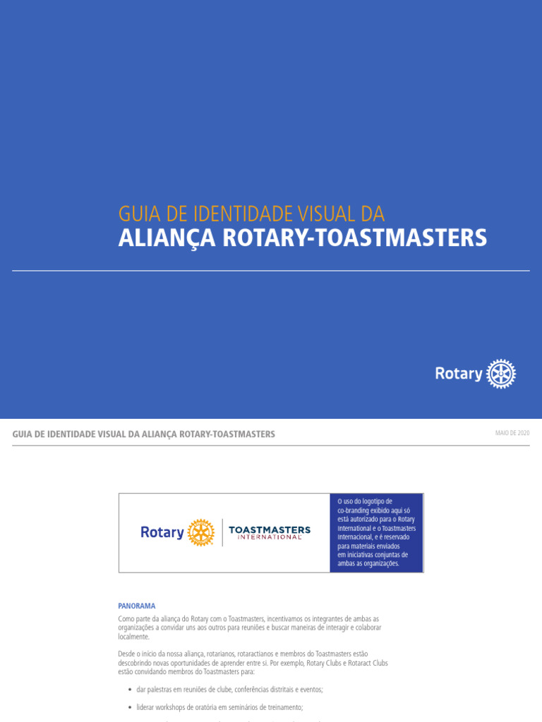 Guia Visual Rotary-Toastmasters | PDF