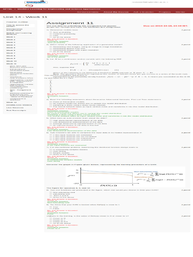 Noc19 cs82 Assignment Week 11 | PDF