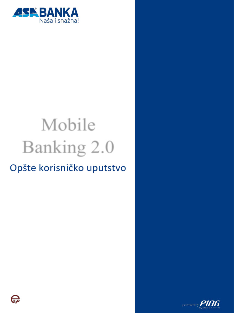 Korisnicko Uputstvo Mbanking | PDF