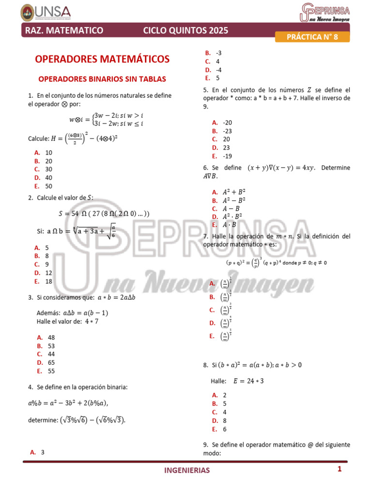 P8 - Raz. Matem-Tico | PDF | Matemática Elemental | Aritmética