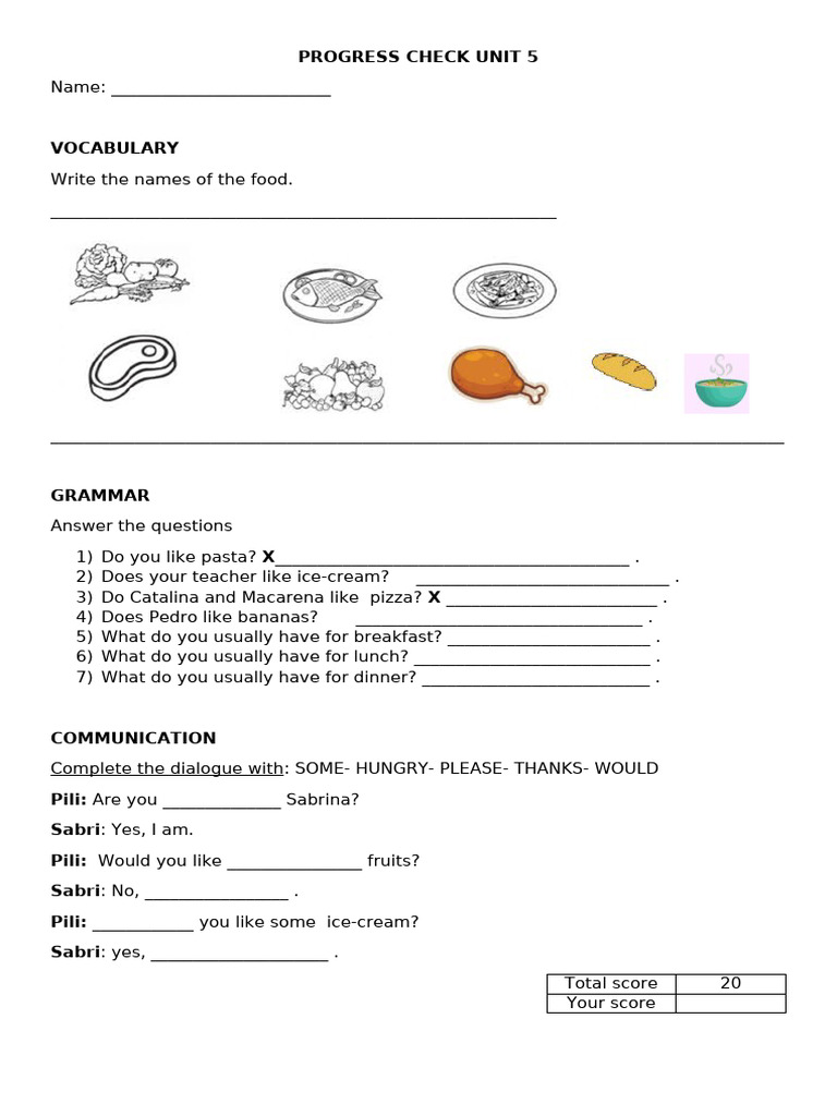 PROGRESS CHECK UNIT 5 Top Secret 2 | PDF