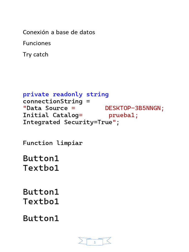 Explicación de Las Principales Instrucciones | PDF | SQL | Bases de datos