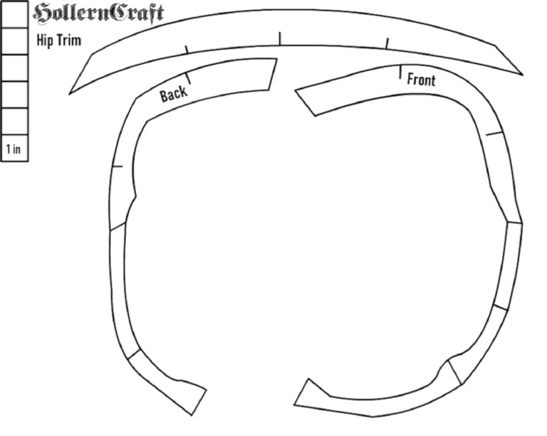 template hip trim | PDF