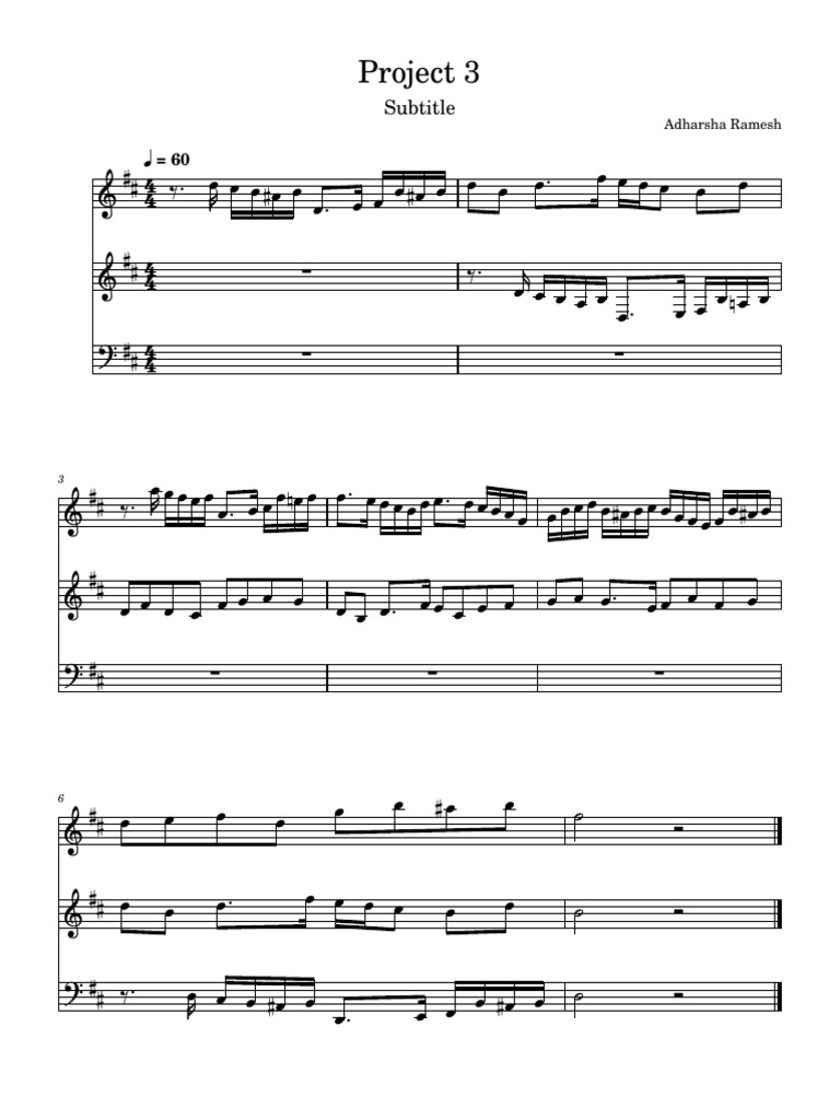 Music Notation for Musicians | PDF
