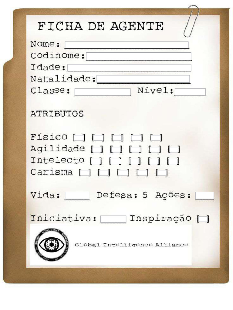 Ficha Editavel | PDF