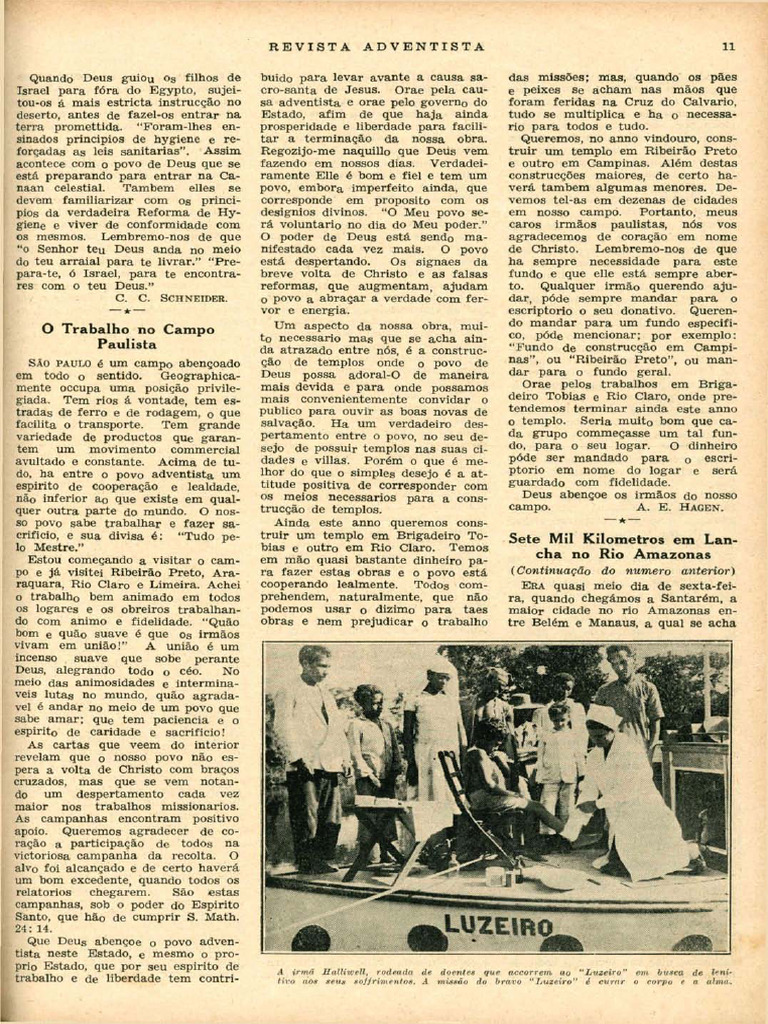 1934 Luzeiro Um Hospital Flutuante 3 Novembro | PDF