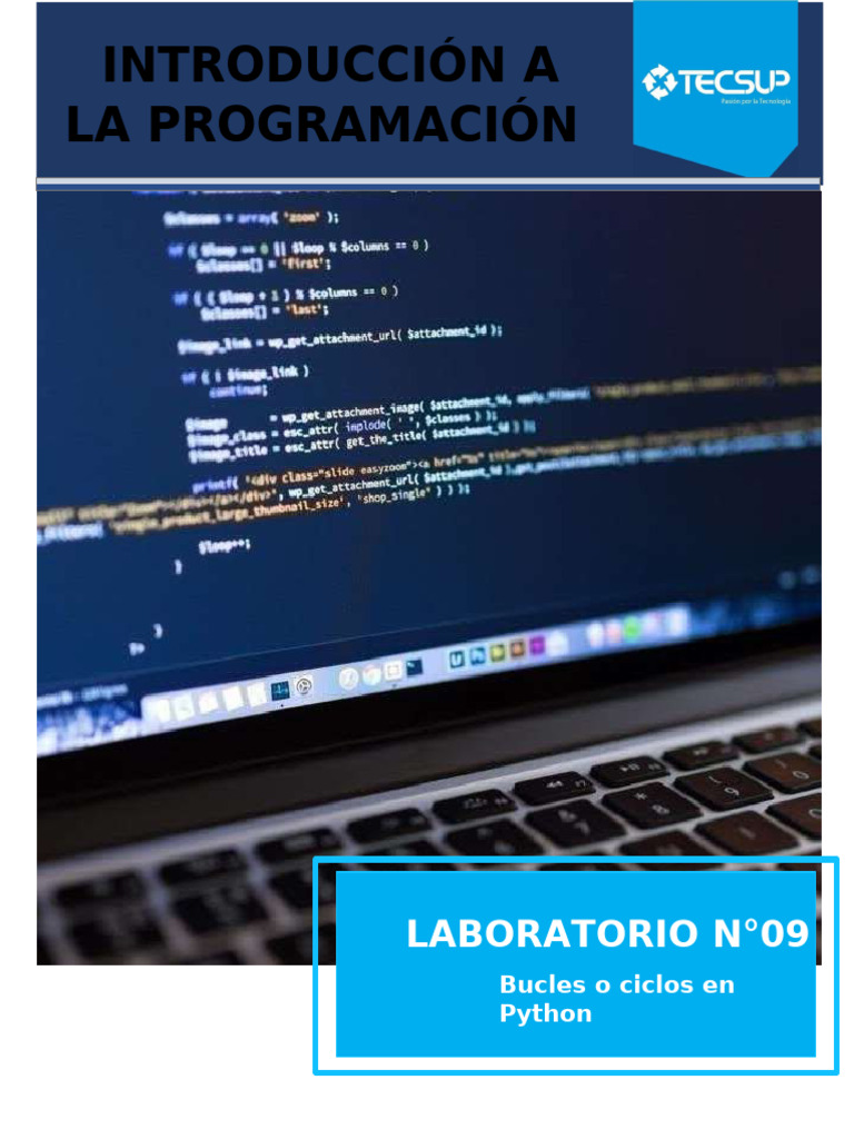 Laboratorio09 Bucles o Ciclos en Python | PDF | Python (lenguaje de programación) | Flujo de control