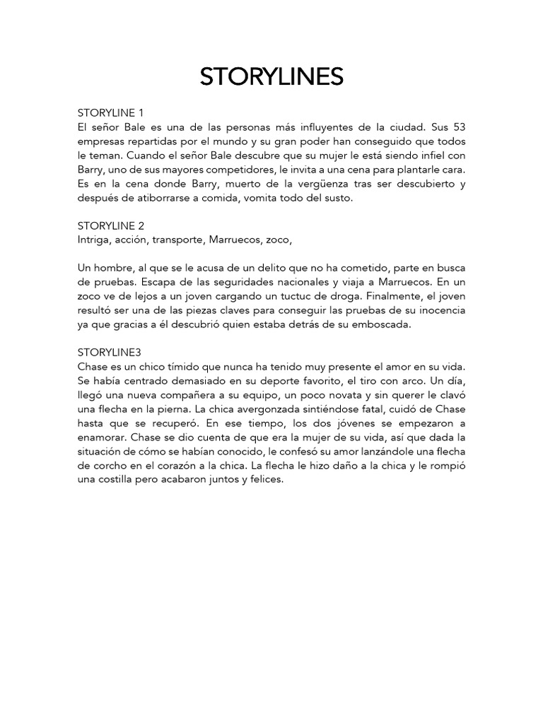 STORYLINES | PDF