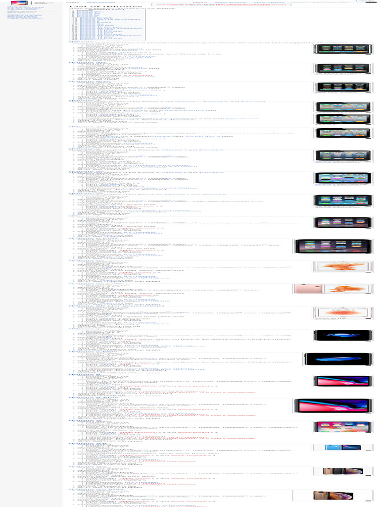 List of IPhones - The Iphone Wiki | PDF | I Phone | Information Appliances