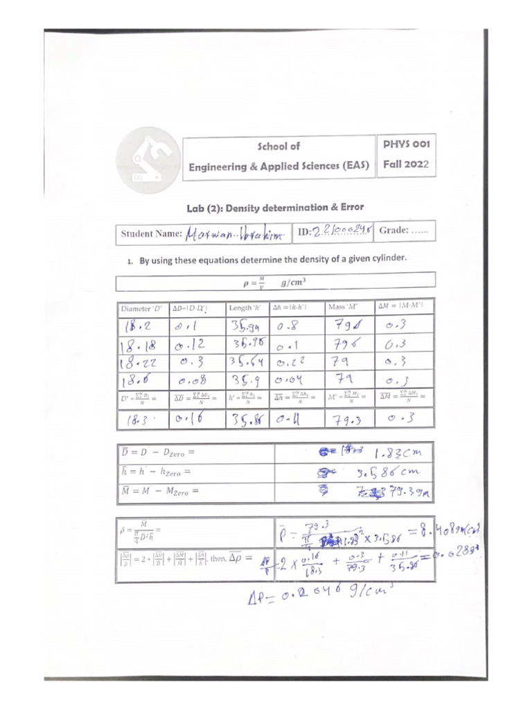 Phys Assignment | PDF