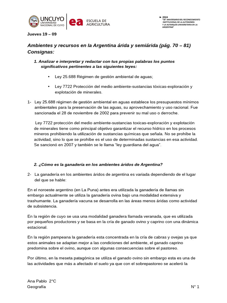 TP GEO ANA | PDF | Los bosques | Deforestación