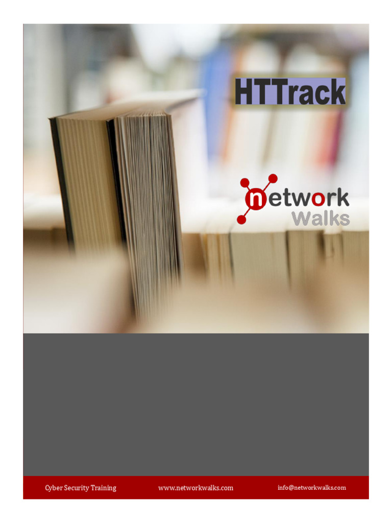 Using HTTrack for Website Footprinting | PDF | Computer Security | Security