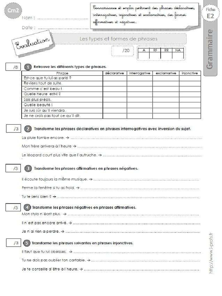 evaluation-types-formes-phrases-1a | PDF