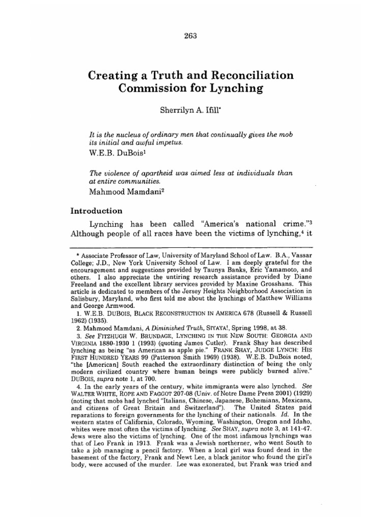 Sherrilyn Ifill's - 2003 | PDF | Law | Technology & Engineering
