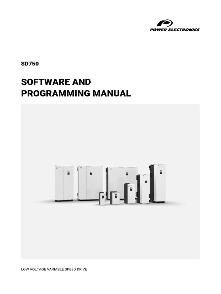 SD750-SW-eng Power Electronics | PDF | Menu (Computing) | Electrical ...