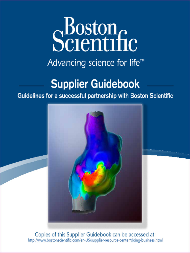 supplier-guidebook_rev-e | PDF | Supply Chain | Medical Device