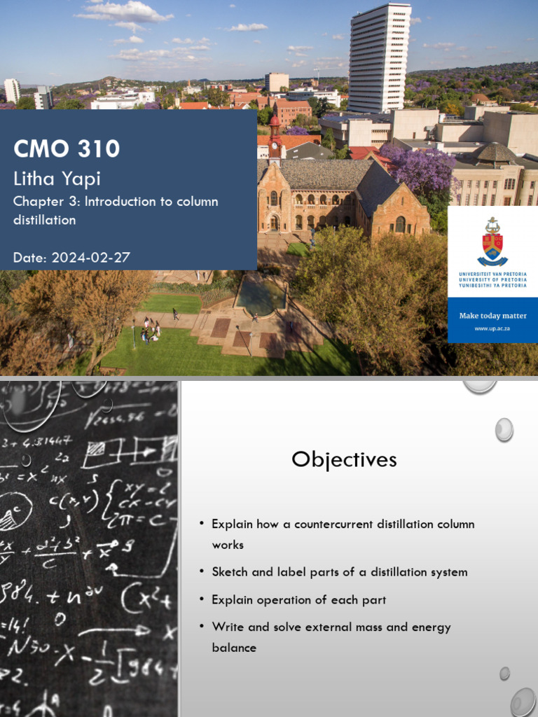 Distillation Column Basics | PDF | Distillation | Physical Quantities
