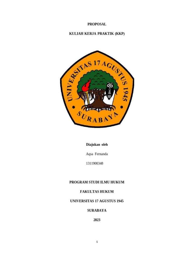 Proposal KKP Aqsa Fernanda | PDF