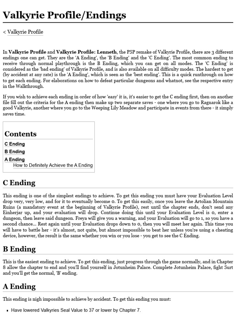 Valkyrie Profile_Endings — StrategyWiki _ Strategy guide and game ...
