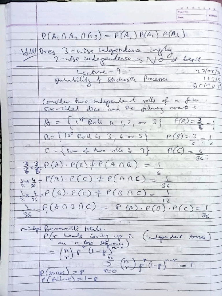 Missed Class 2 | PDF