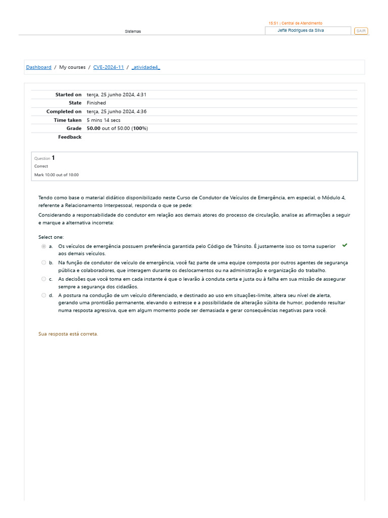 Atividade4 - Attempt Review | PDF