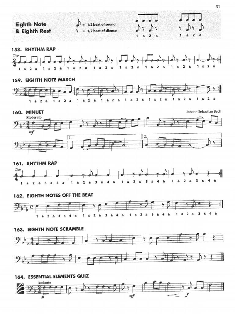 15 - EE Eighth Notes and New Concepts | PDF