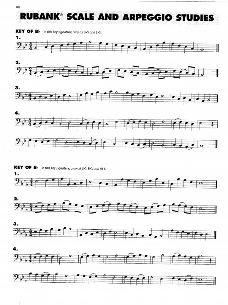 16 - EE - Rubank and Rhythmic Studies | PDF