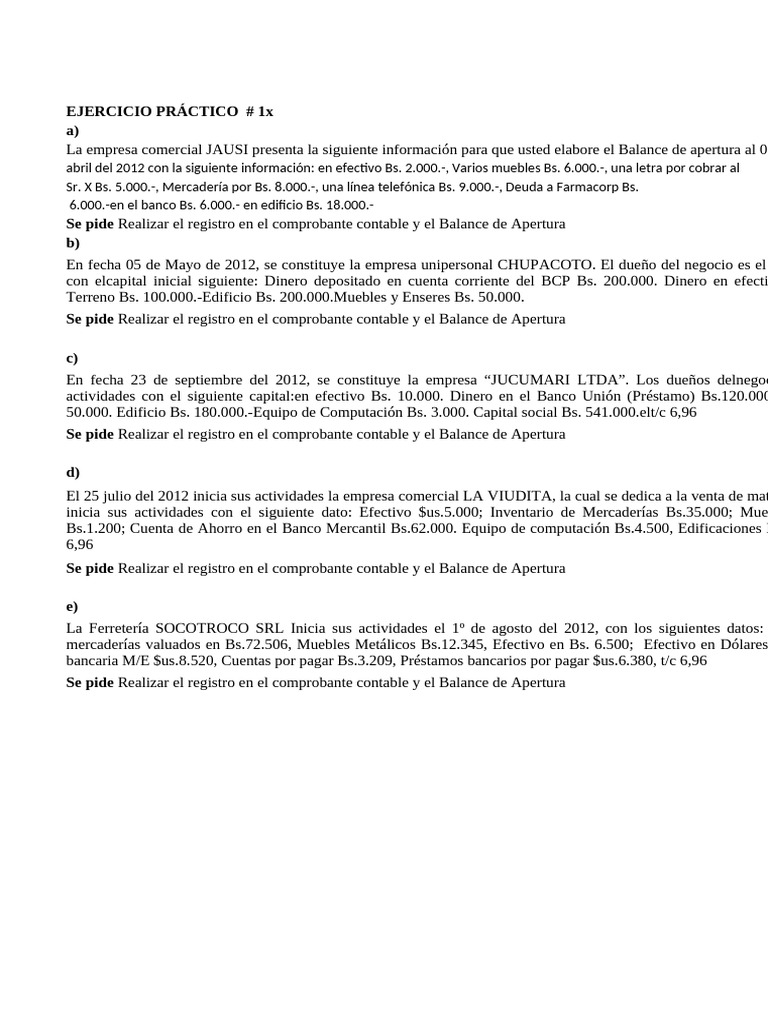 (p1) Formulario Integral de Contabilidad | PDF | Contabilidad | Hoja de ...