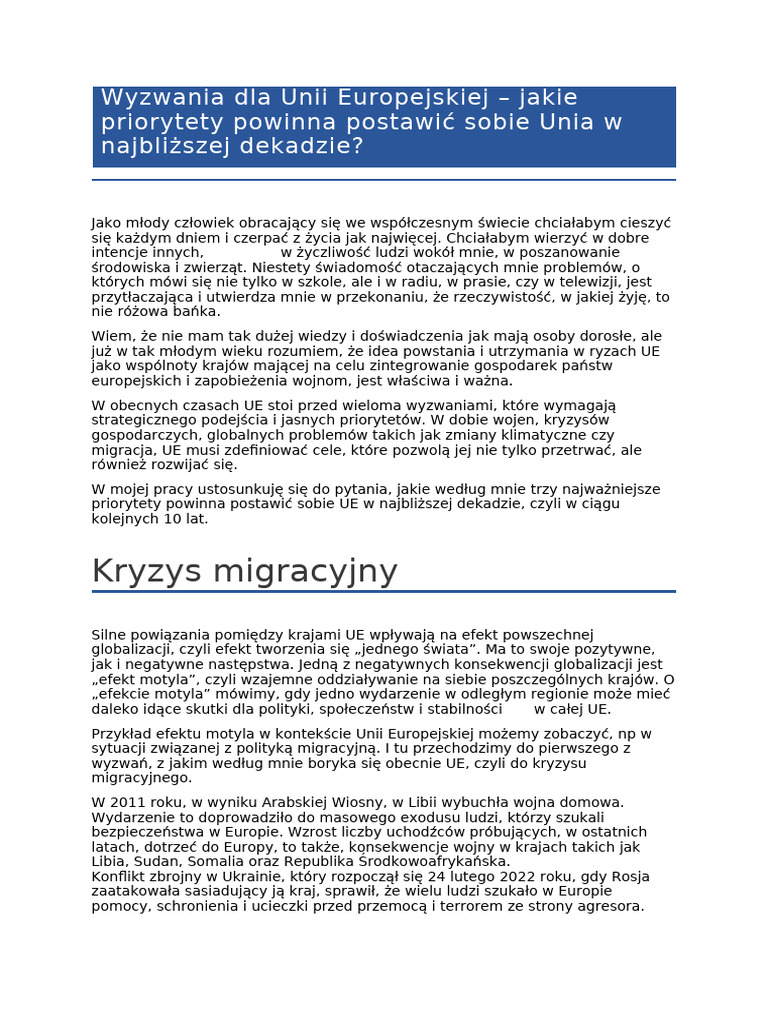 Praca Konkursowa Milena Rudzka Klasa 8A - Kopia | PDF