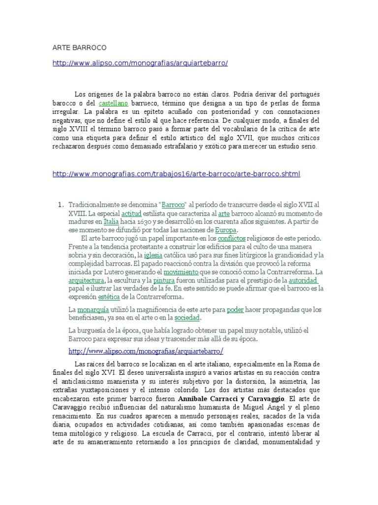 Arte Barroco | PDF | Barroco | Johann Sebastian Bach