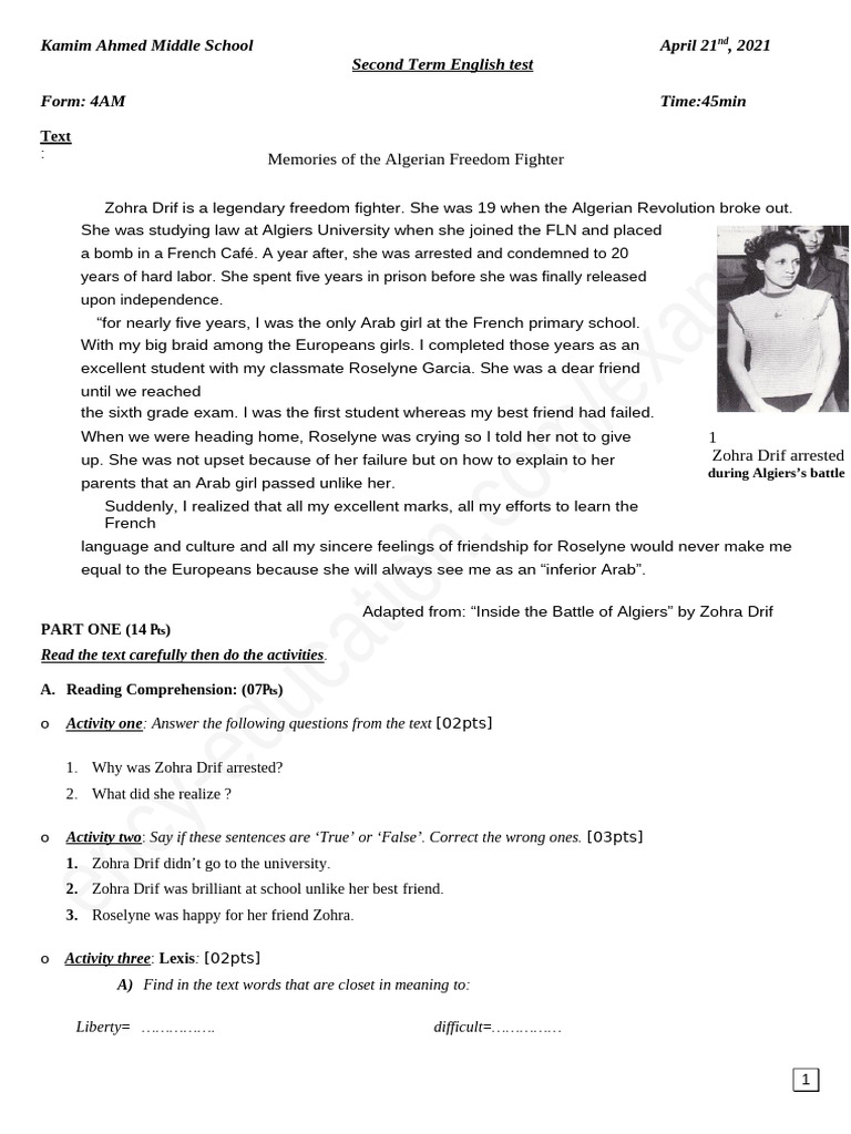 English 4am20 2trim6 Converti | PDF