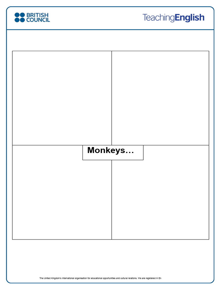 Monkey Worksheet | PDF