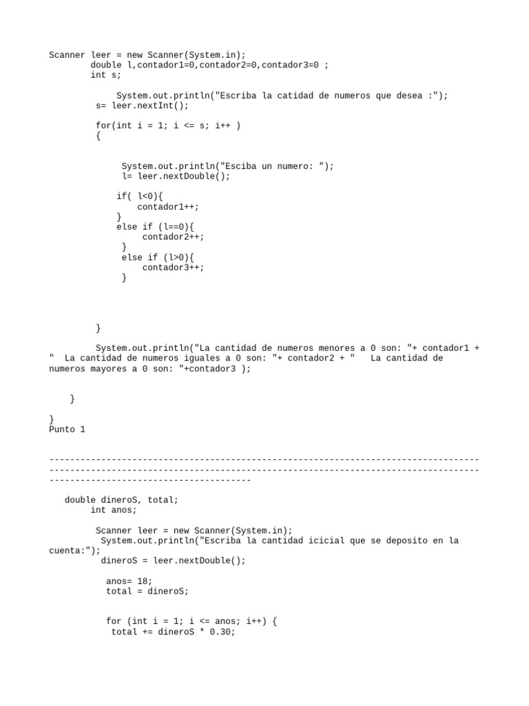 Taller Semana Santa Java | PDF | Programación de computadoras