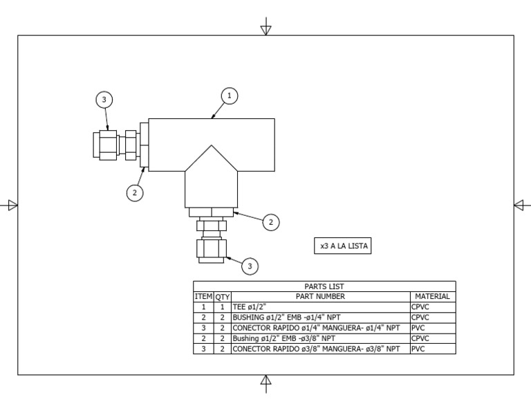 CPVC and PVC Parts List for Plumbing | PDF
