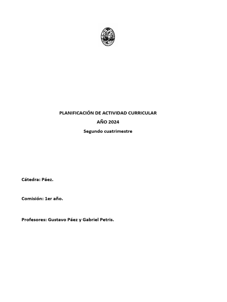 Teoría y Medios de Comunicación. Programa 2do Cuat 2024 | PDF | Comunicación | Conocimiento