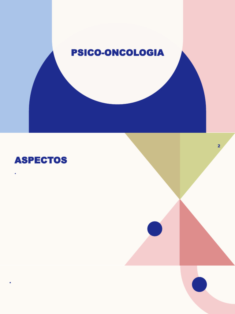 Aula 6 Psico-Oncologia | PDF | Psicologia | Câncer